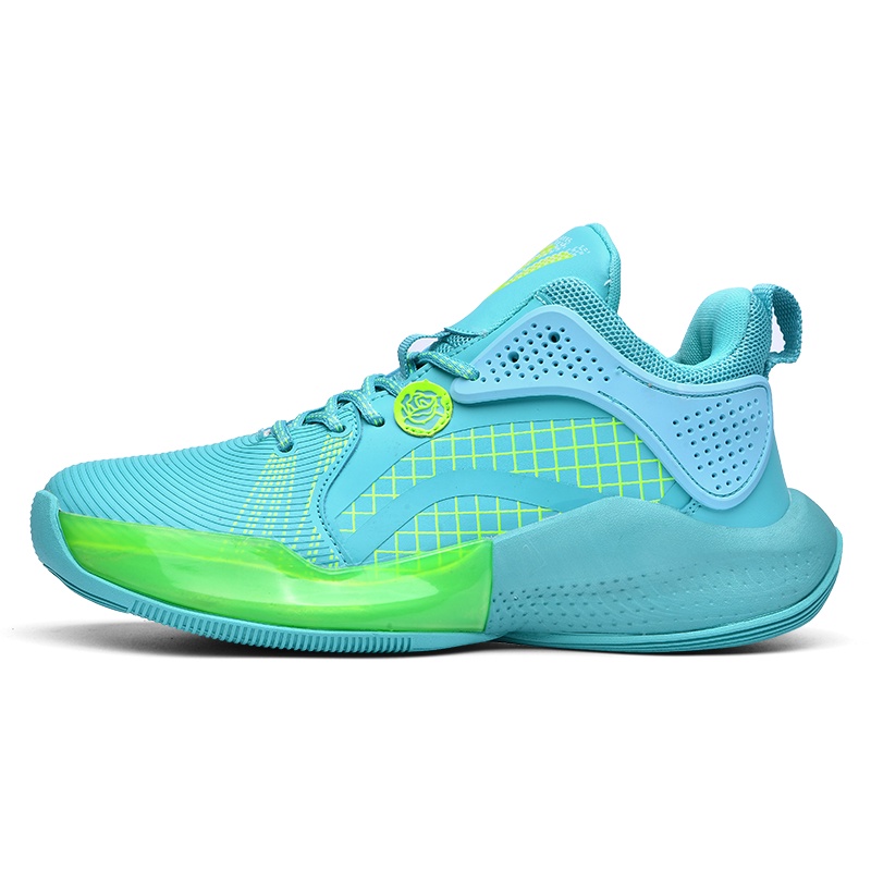 Original Imported Men's Women's Basketball Shoes Art 822 Light Blue ...