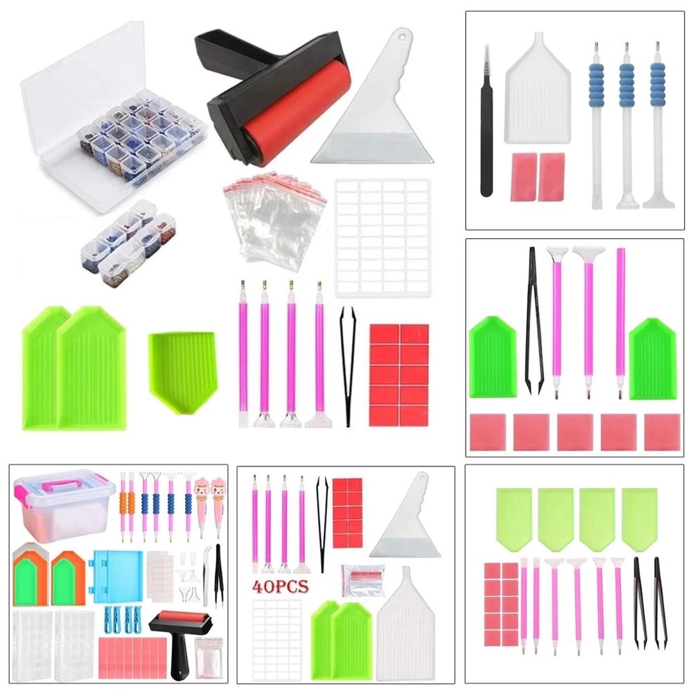 Diamond Painting Kit DIY Diamond Painting Tool Tweezers Embroidery ...