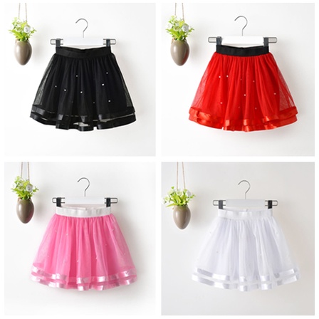 Kids Skirt Tutu Skirt Budak Skirt Baby Girl Layered Skirt Bubble Skirt ...