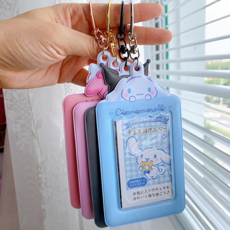 Sanrio ID Card Holders Hello Kitty Student Cover Cinnamoroll kuromi ...