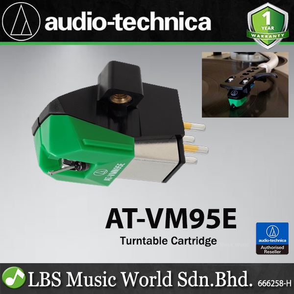 Audio Technica AT-VM95E Dual Moving Magnet Turntable Cartridge Pin ...
