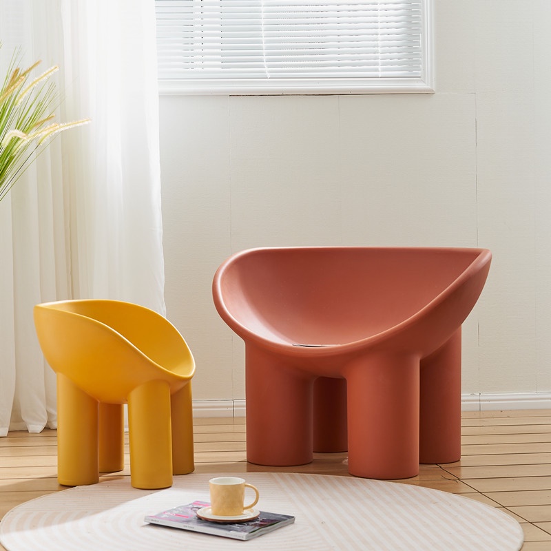 『Free Shipping』Scandinavian creative design elephant leg chair outdoor ...