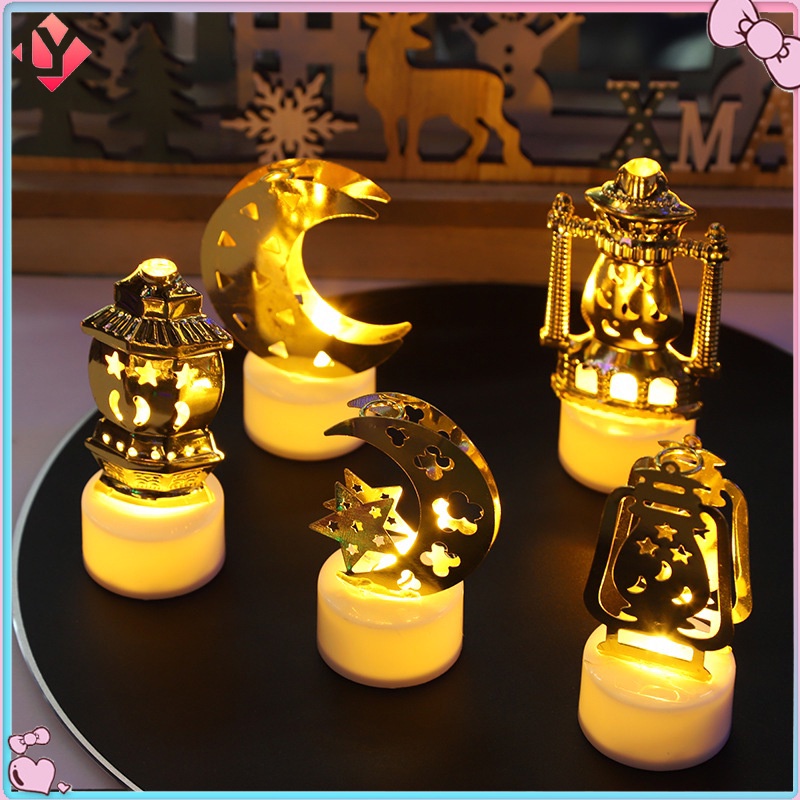 [With Battery]Raya 2025 LED Lamp Decorative Lights Cute Ramadan LED ...