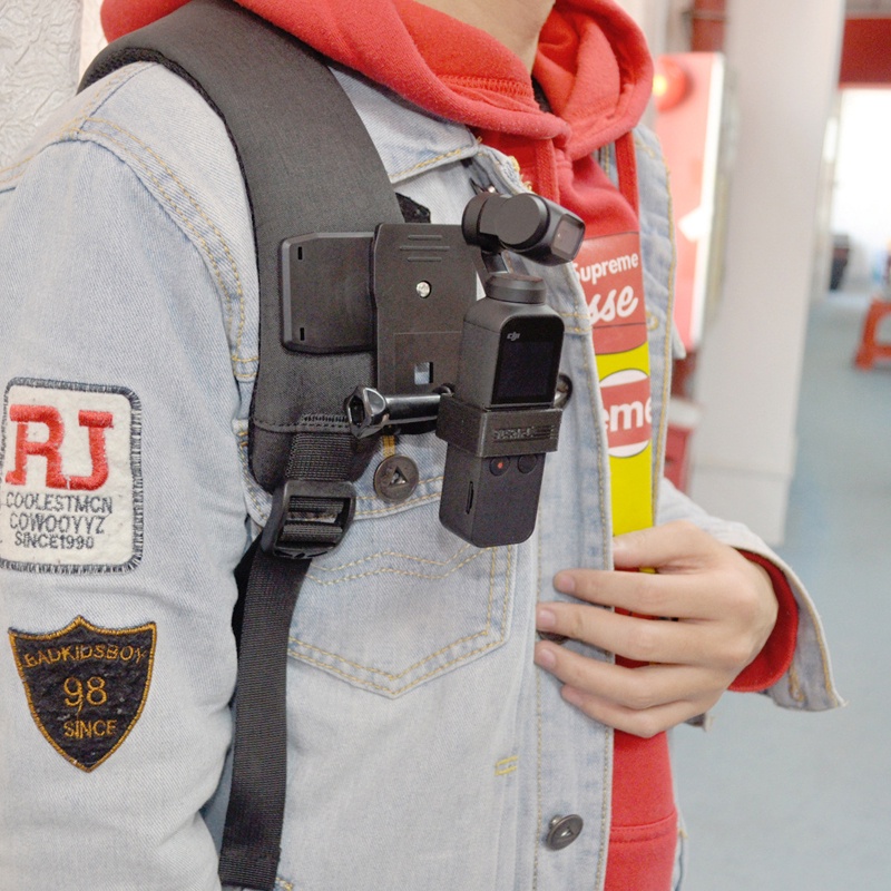 Pocket Camera Backpack Clip + Fixed Adapter Frame 360 Degree Rotate ...