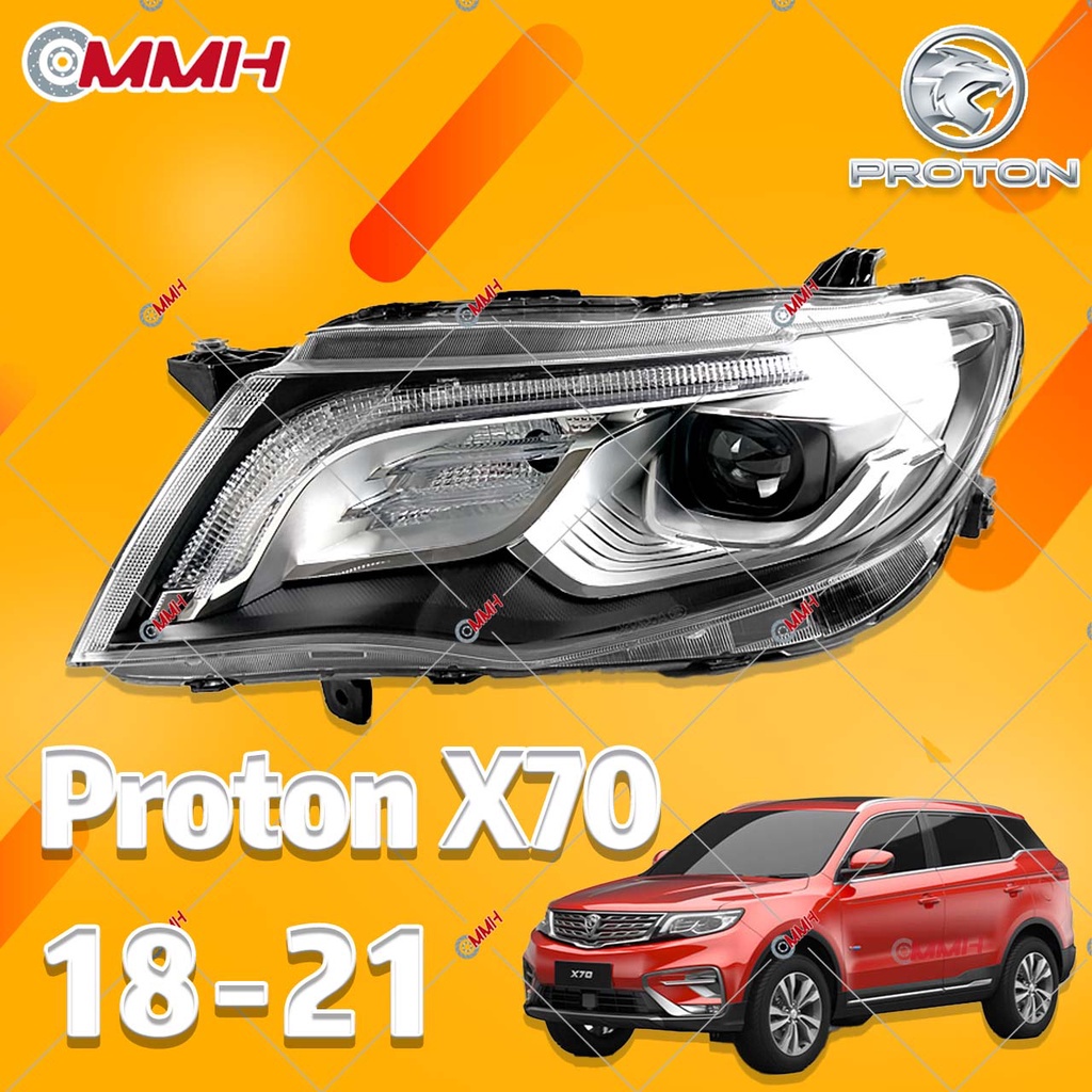 Proton X70 headlamp 16 17 18 19 20 Xenon headlamp LED headlamp Headlamp ...