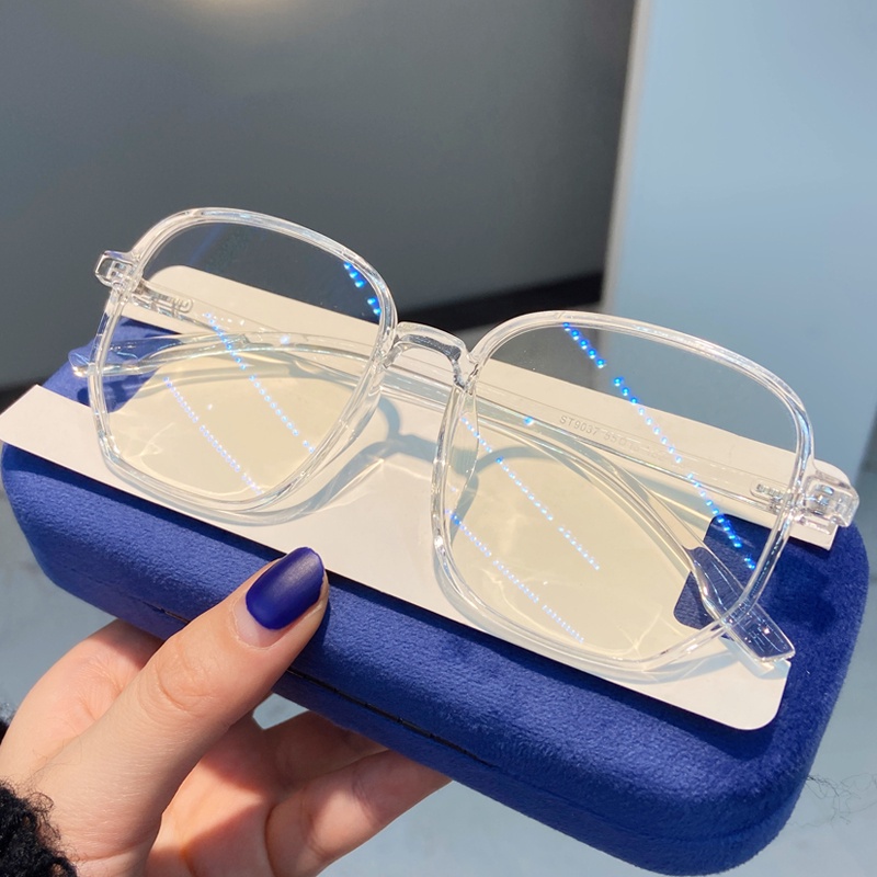 Transparent Computer Glasses Frame Anti Radiation Eyeglass for Woman ...