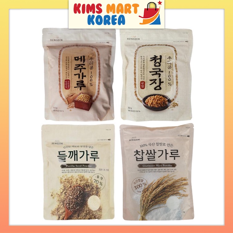 Sungjin Korean Perilla Seed Powder, Fermented Soybeans, Soybean Paste ...