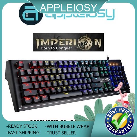 IMPERION Trooper 10 - 104 Keys Mechanical Keyboard (RGB Lighting ...