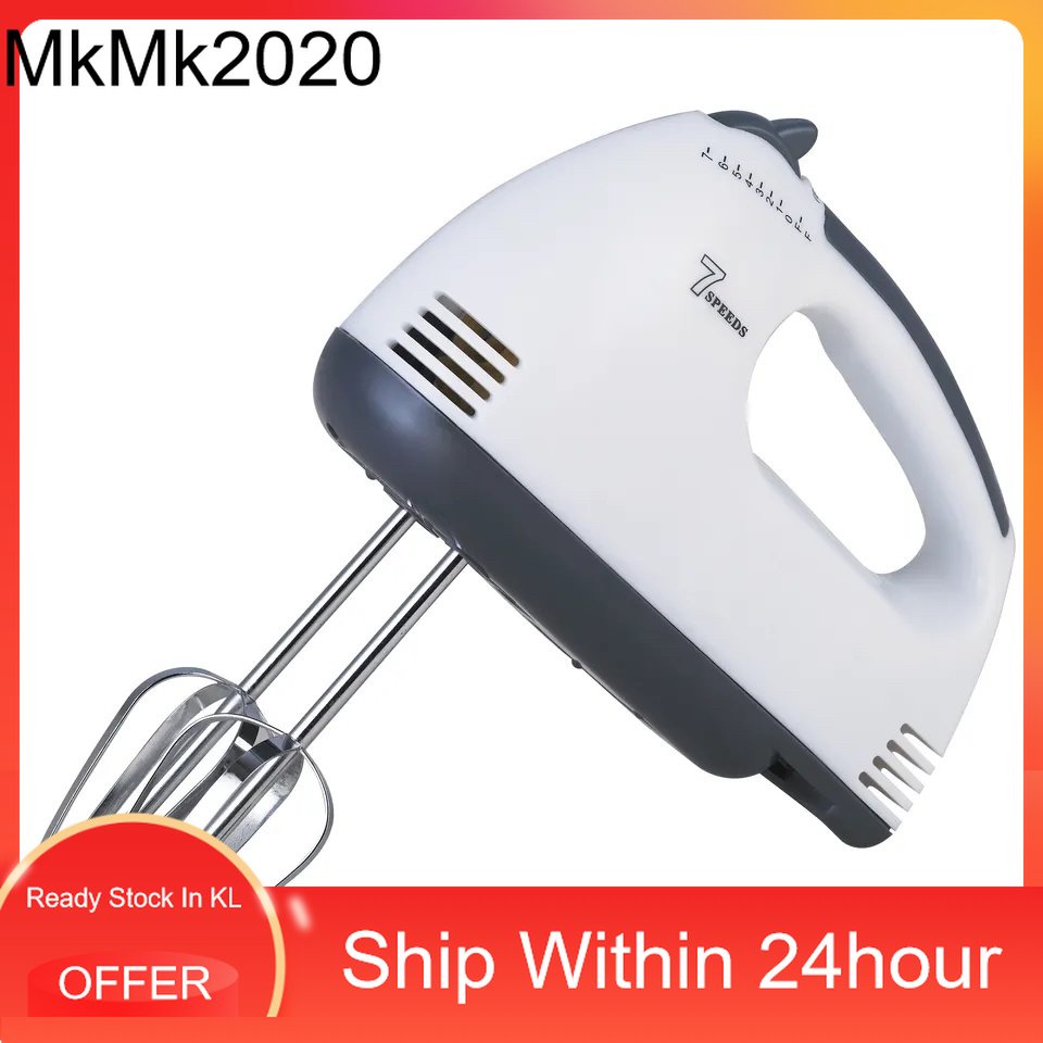 Hand Mixer Electric Hand Mixer Mesin Pengadun Tangan Egg Beater Baking ...