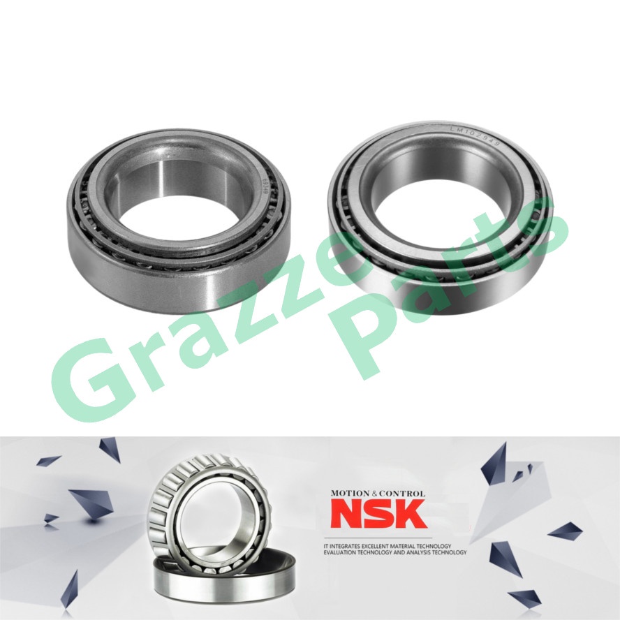 (2pc) NSK / NTN / Koyo Bearing Wheel Bearing Set Front Ford Ranger WL ...