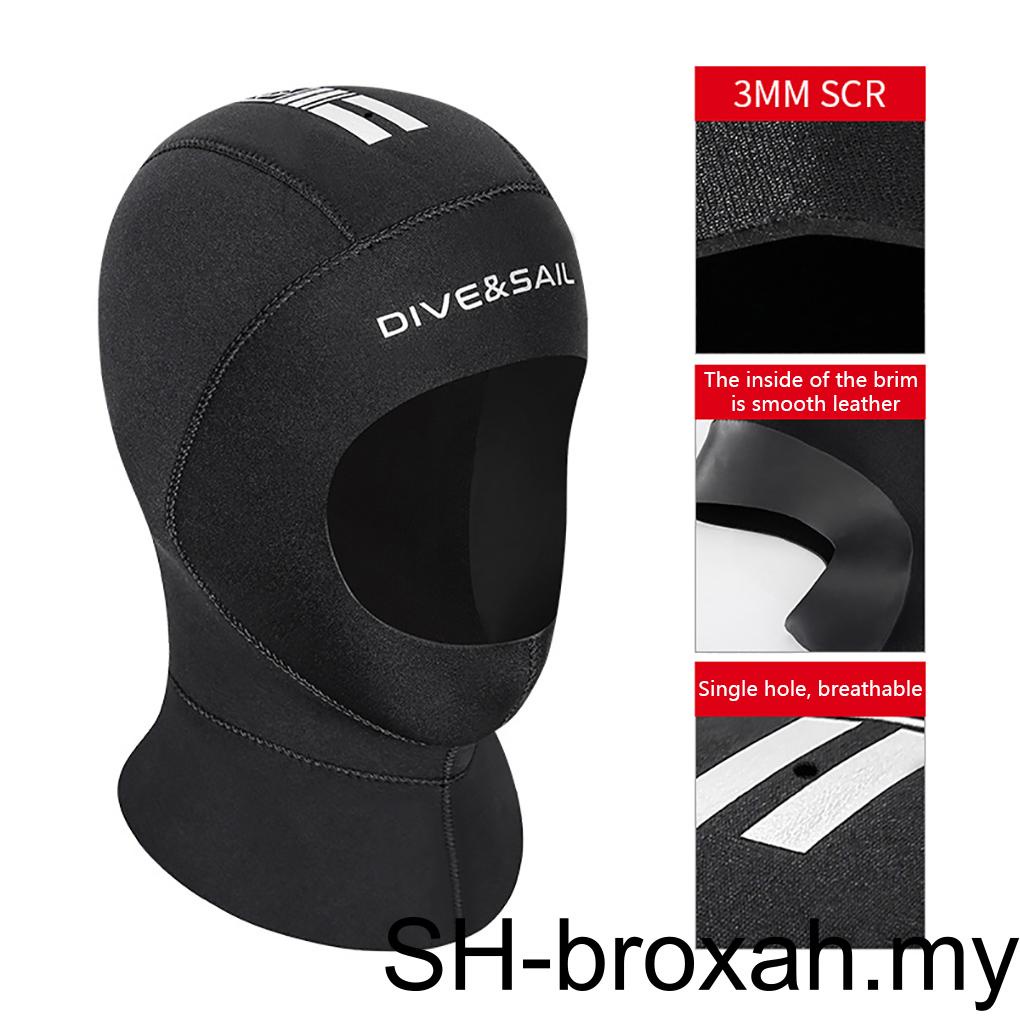 DIVE SAIL 3MM Diving Caps Keep Warm Snorkeling Equipment Scuba Hoodie ...