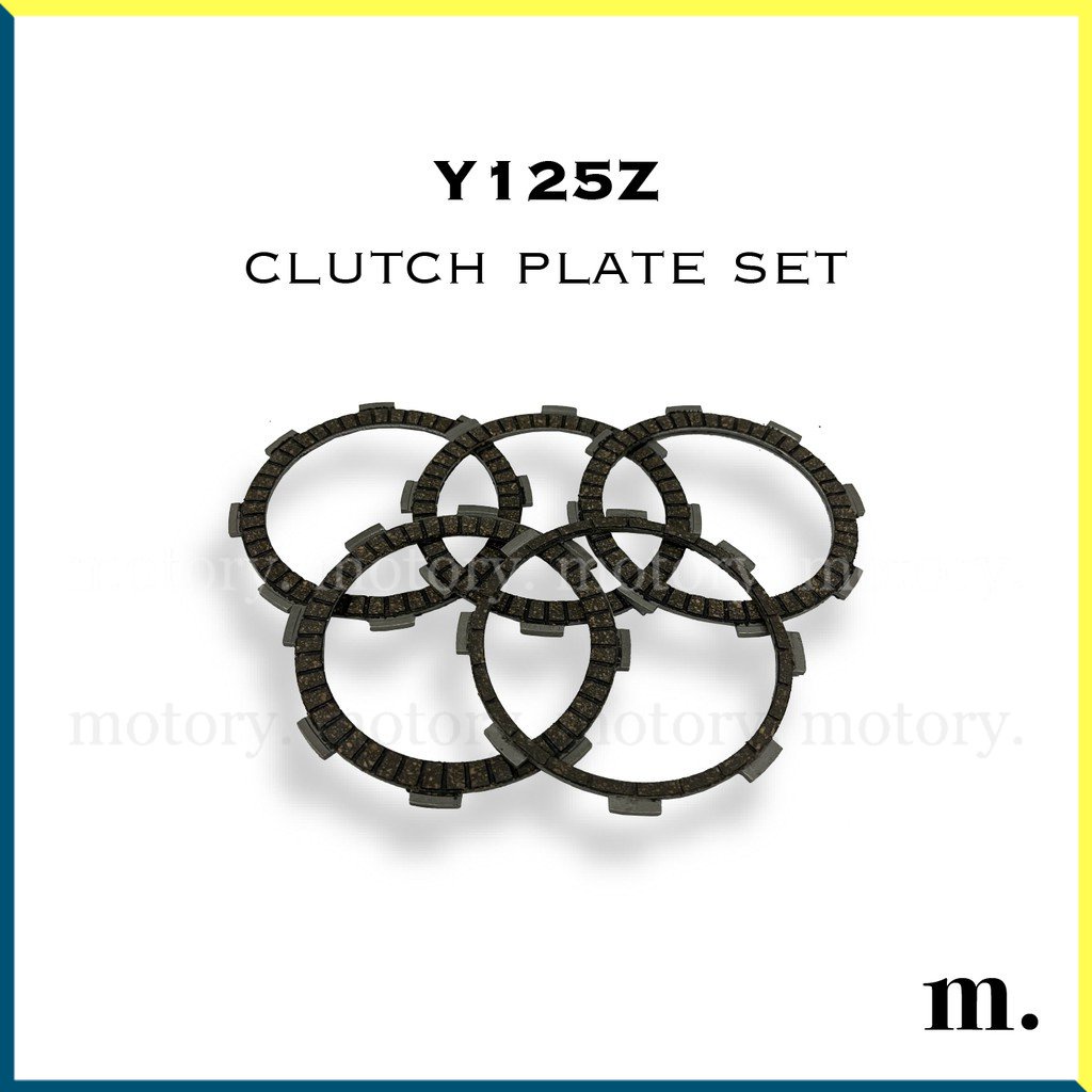YAMAHA Y125Z - CLUTCH PLATE SET (5PCS) | Shopee Malaysia