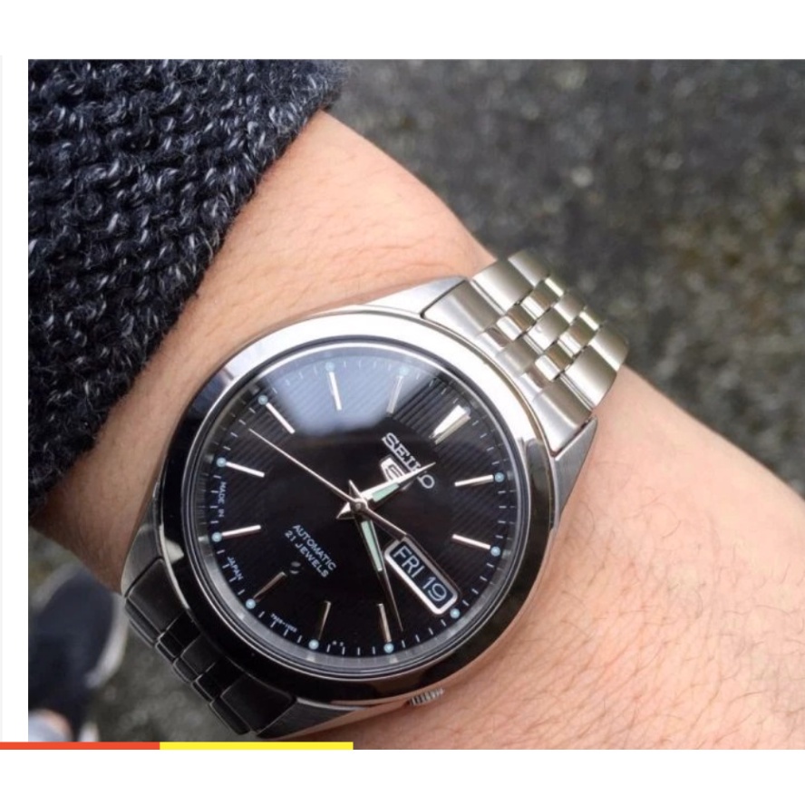 Seiko 5 Automatic 21 Jewels Japan Made SNKL23 SNKL23J1 SNKL23J Men's ...