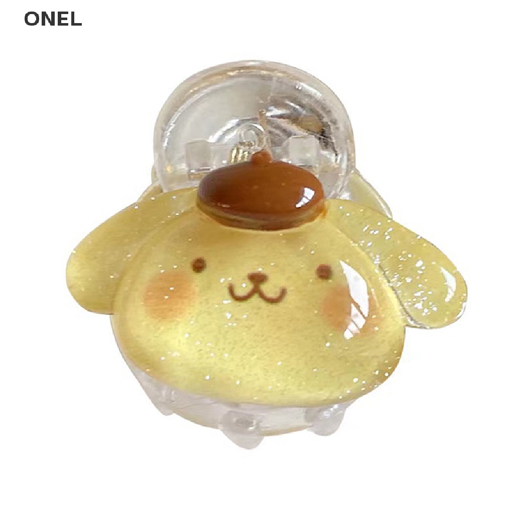 On Kawaii Kuromi Cinnamoroll My Melody Cartoon Doll Fashion Girl Small Claw Clip Headdress Cute