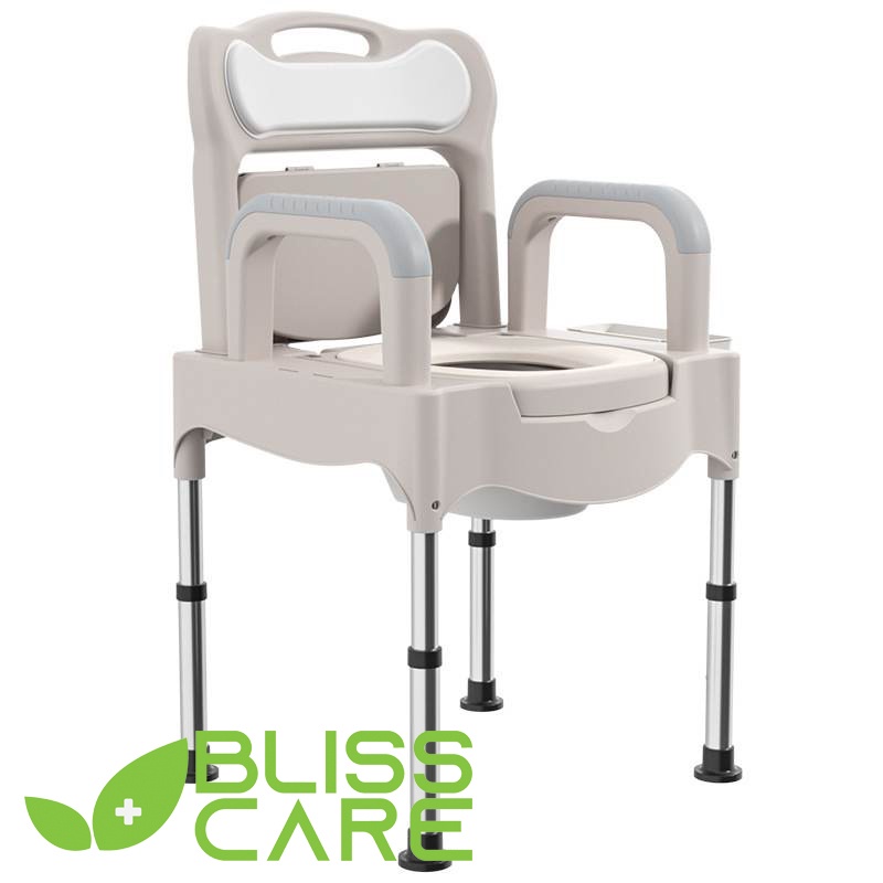 Height Adjustable Elder Adult Patient Pregnancy Disabled Toilet Urinal ...