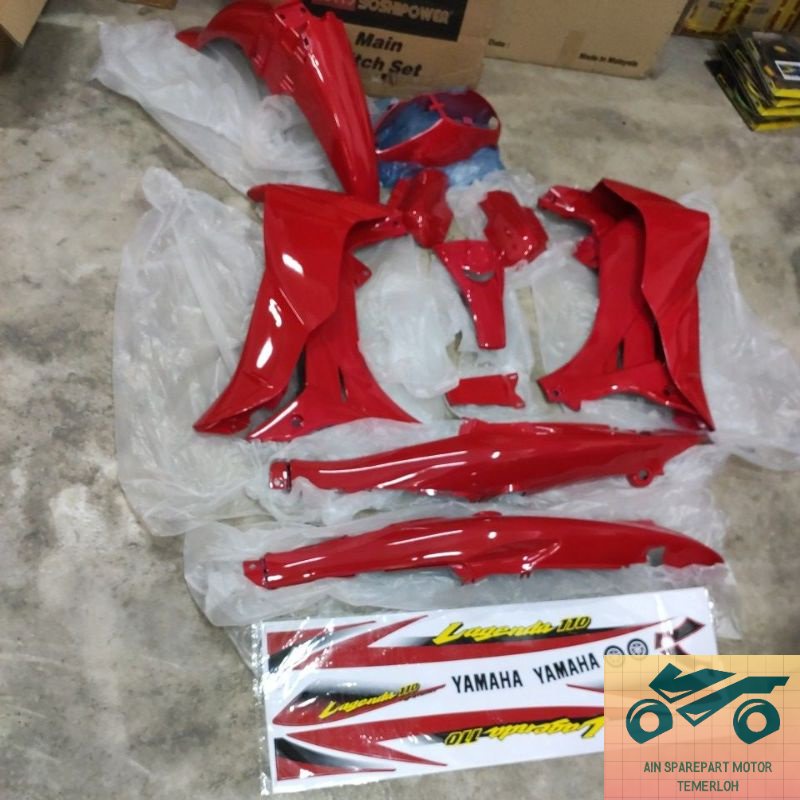 coverset cover set (HLD) yamaha srl110 srl 110 lagenda110 lagenda 110 ...