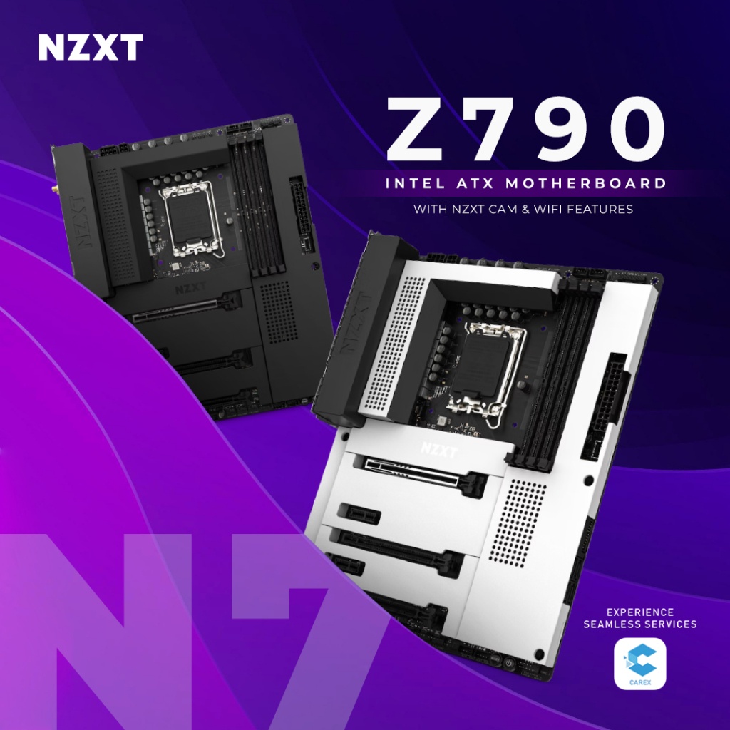 # NZXT N7 Z790 ATX Intel Motherboard # LGA 1700 | Shopee Malaysia