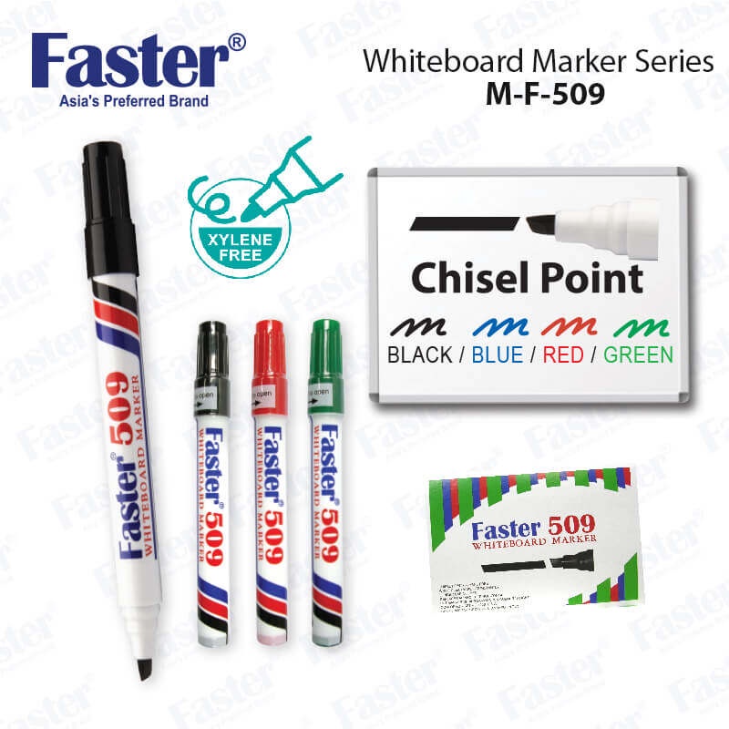 FASTER 509 WHITEBOARD MARKER ( 1PCS ) | Shopee Malaysia