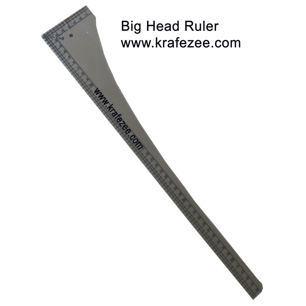 Pembaris Jahitan Plastic Big Head Ruler Dressmaking Sewing | Shopee ...