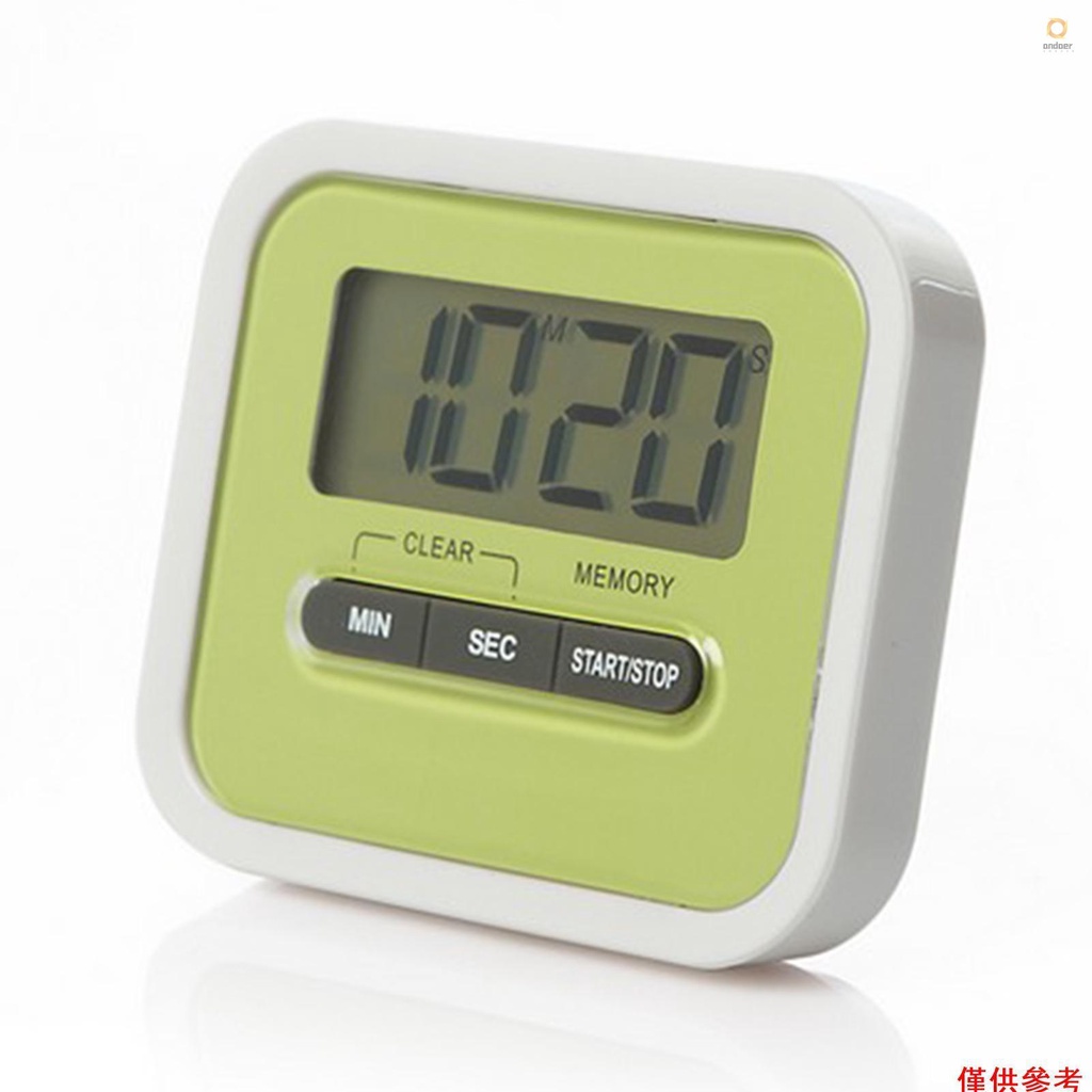 Magnet Kitchen Timer 100-Minute Digital Count Up & Countdown Timers ...