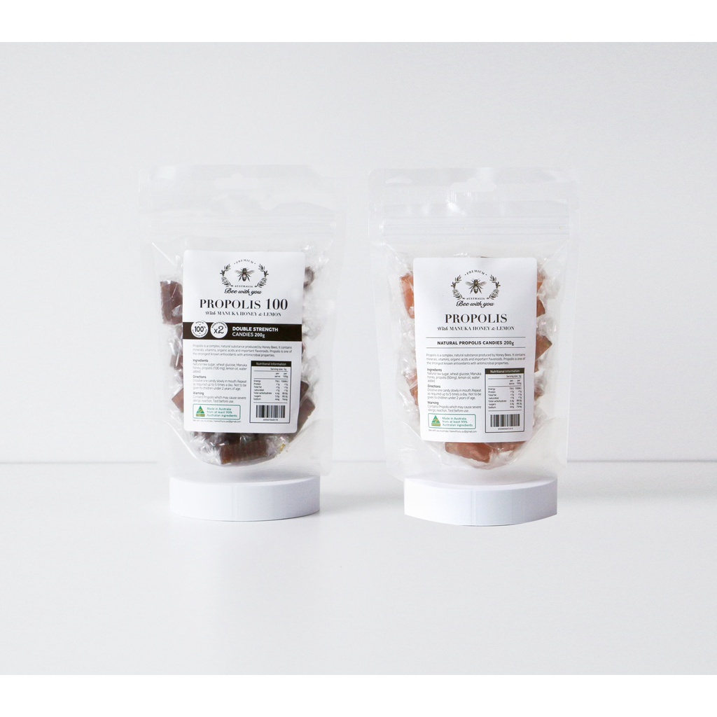 [BEE WITH YOU] Propolis manuka honey mgo300+ candy from Australia (200g ...
