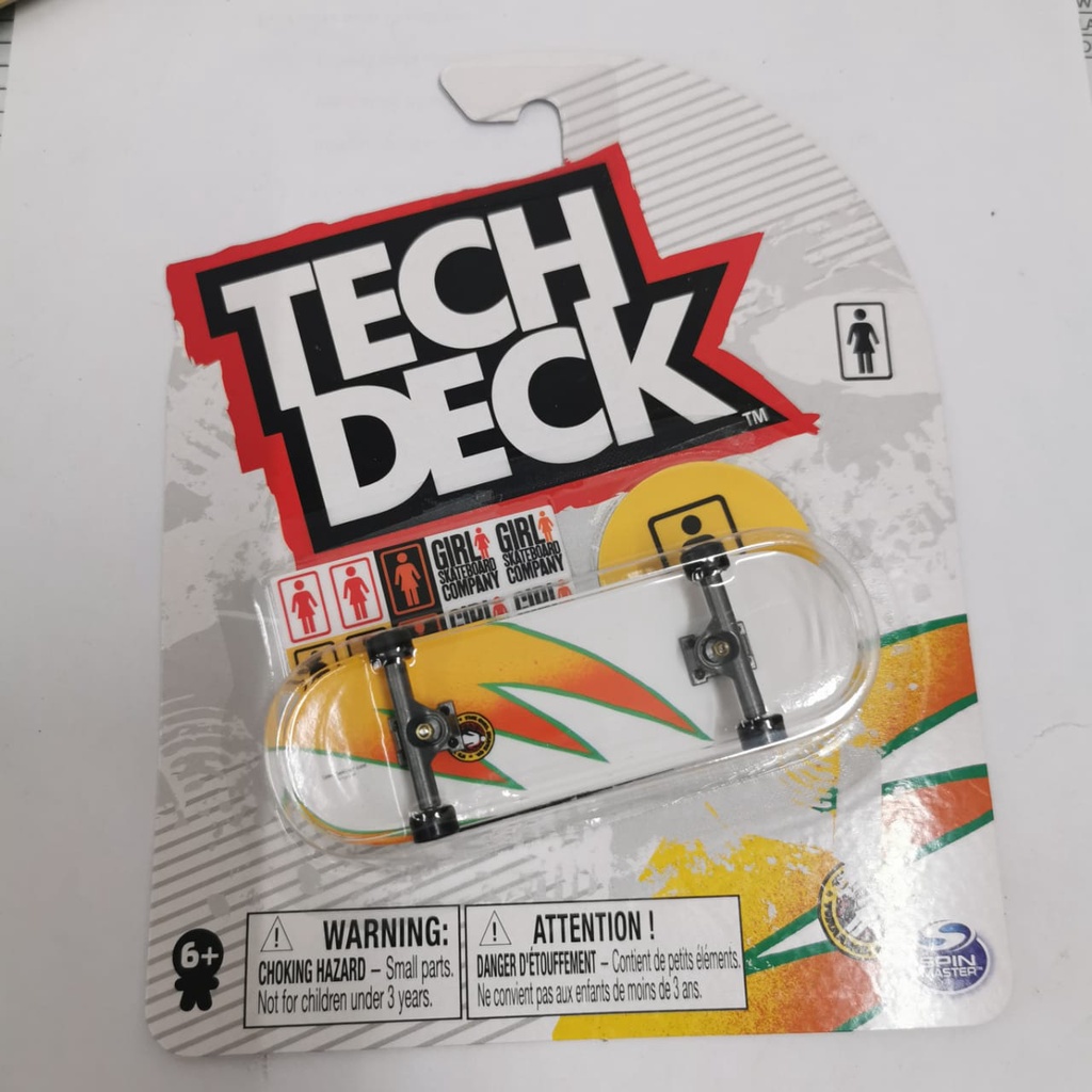 Tech DECK GIRL Fingerboard Original Spin Master Finger Board Skateboard ...