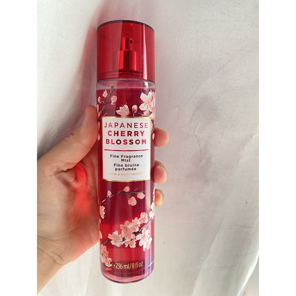 Bath & Body Works Japanese Cherry Blossom Fine Fragrance Mist 236ml | Shopee Malaysia
