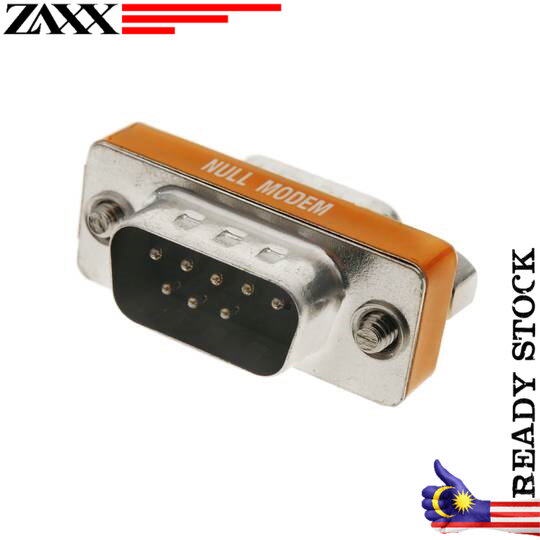 Null-Modem Adapter Serial adapter with DB9 connector | Shopee Malaysia