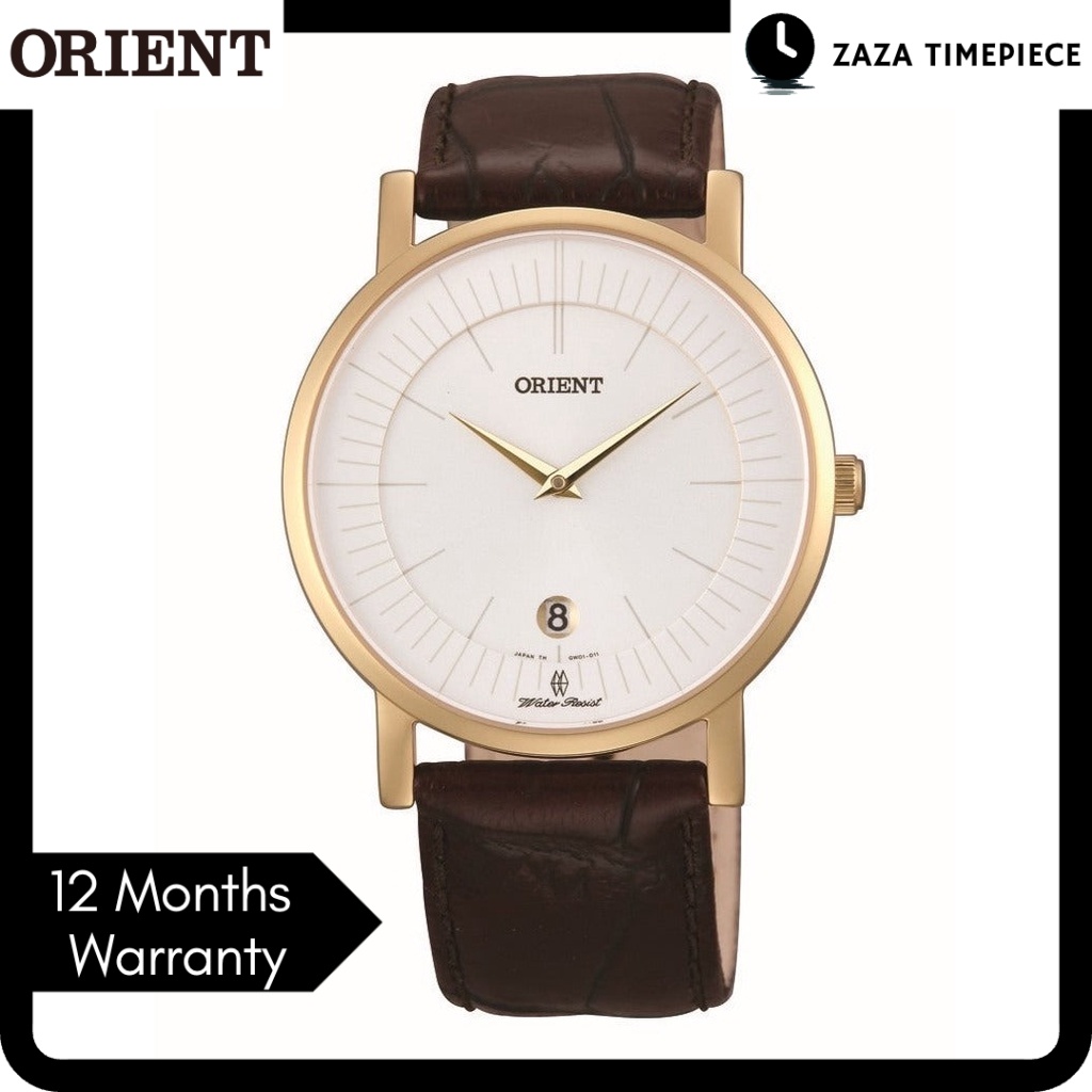 Orient Classic ORFGW01008W White Dial Sapphire Crystal Glass Genuine ...