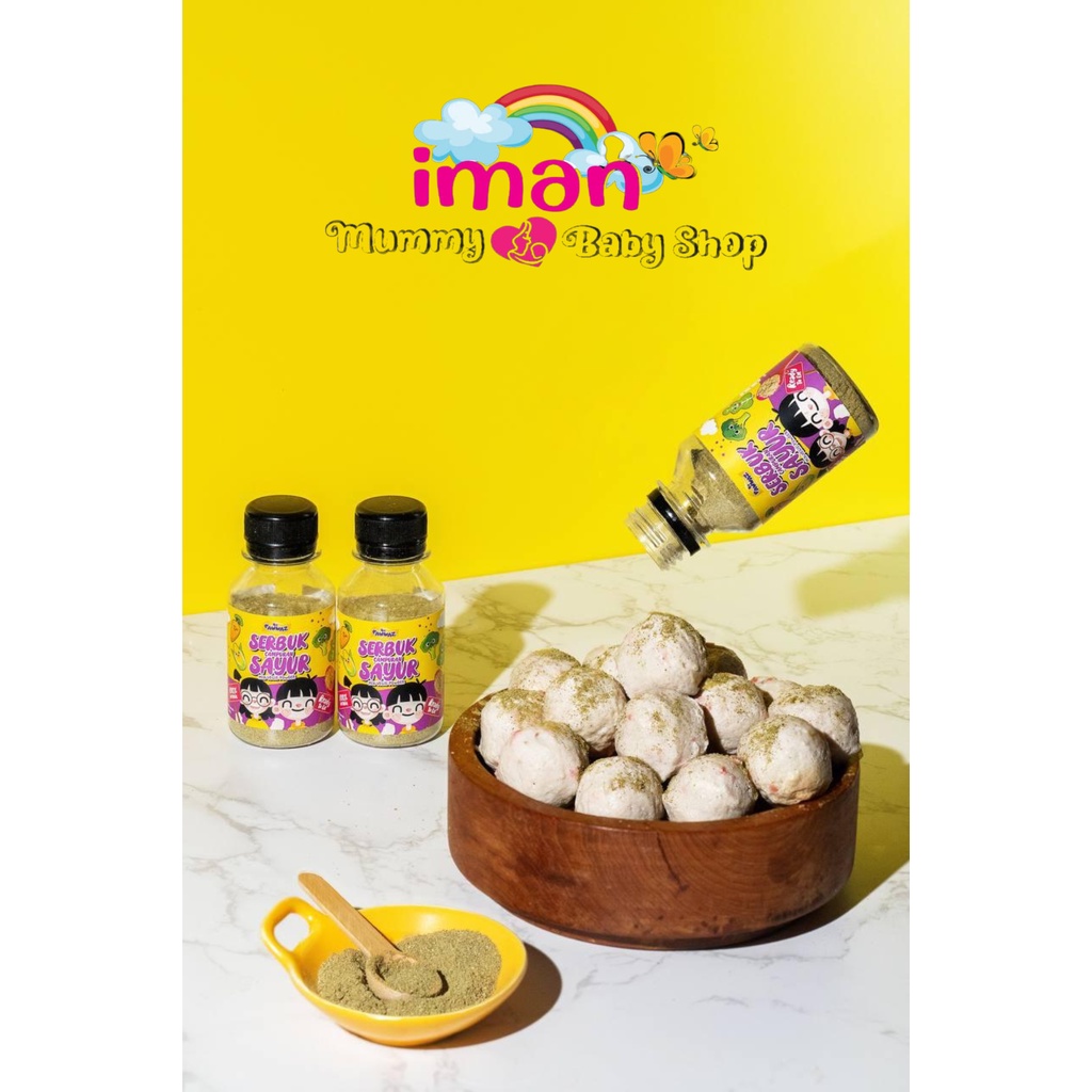 FAWWAZ SEBUK CAMPURAN SAYUR 7m+ (Bayam, brokoli, lobak & jagung ...