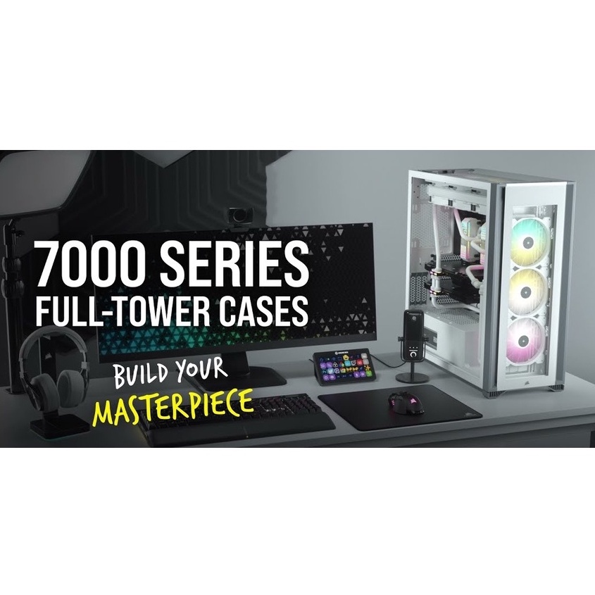 # CORSAIR 7000 Series [7000D AIRFLOW/iCUE 7000X RGB] T.G Full Tower ATX ...