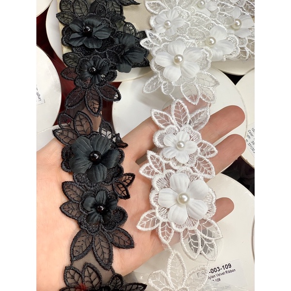 Lace flower string (garment accessory) | Shopee Malaysia