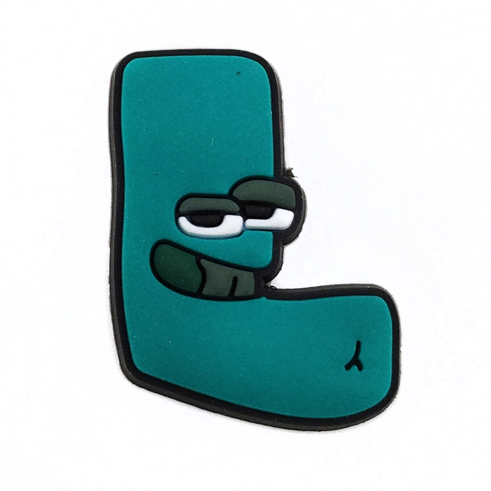 Cartoon Initial Letter jibbits Anime Shoe Charms Alphabet Lore Jibits ...