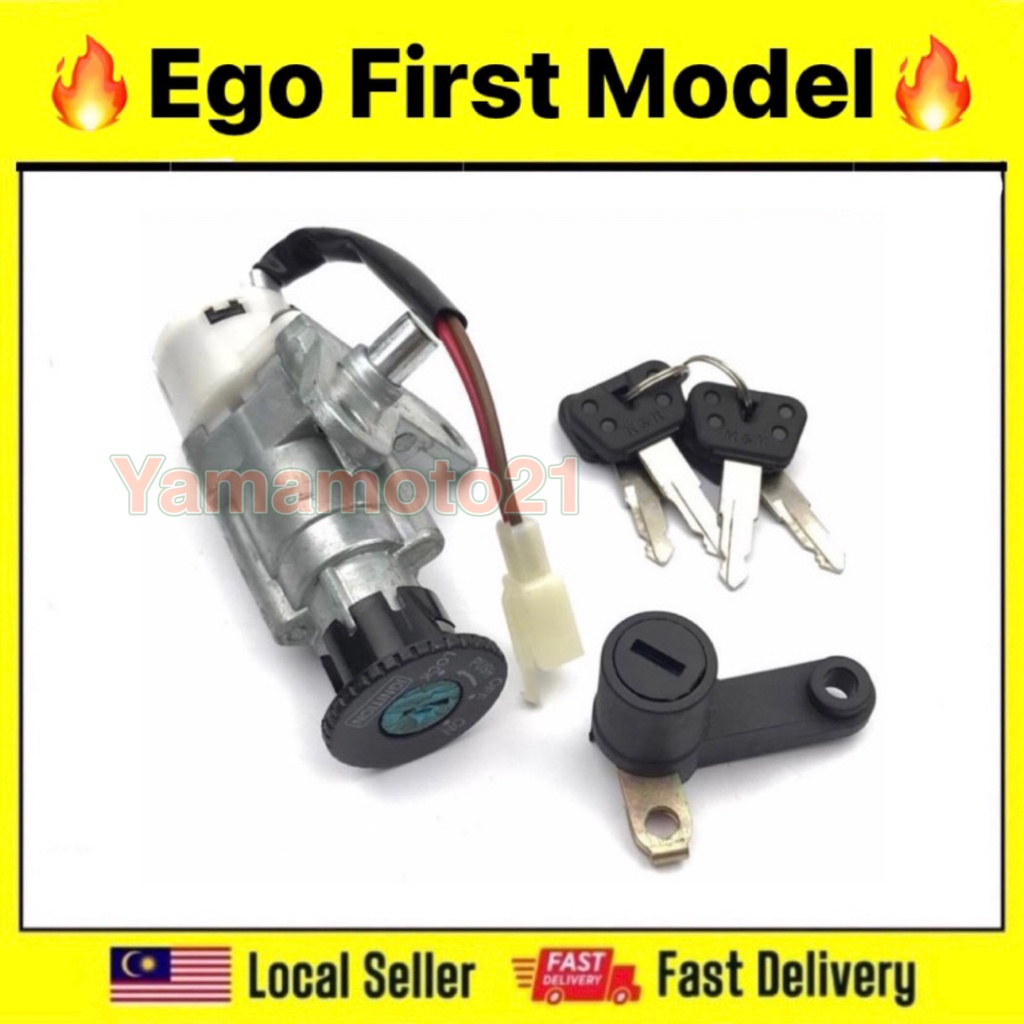 YAMAHA EGO EGO V1 FIRST MODEL MAIN SWITCH SET IGNITION SWITCH SUIS ...