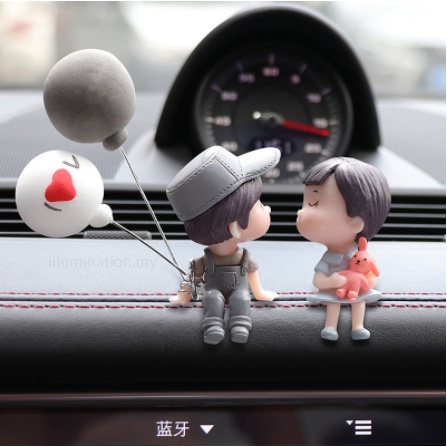 Auto Parts Car Decoration Men and Women Balloon Ornament Cartoon ...