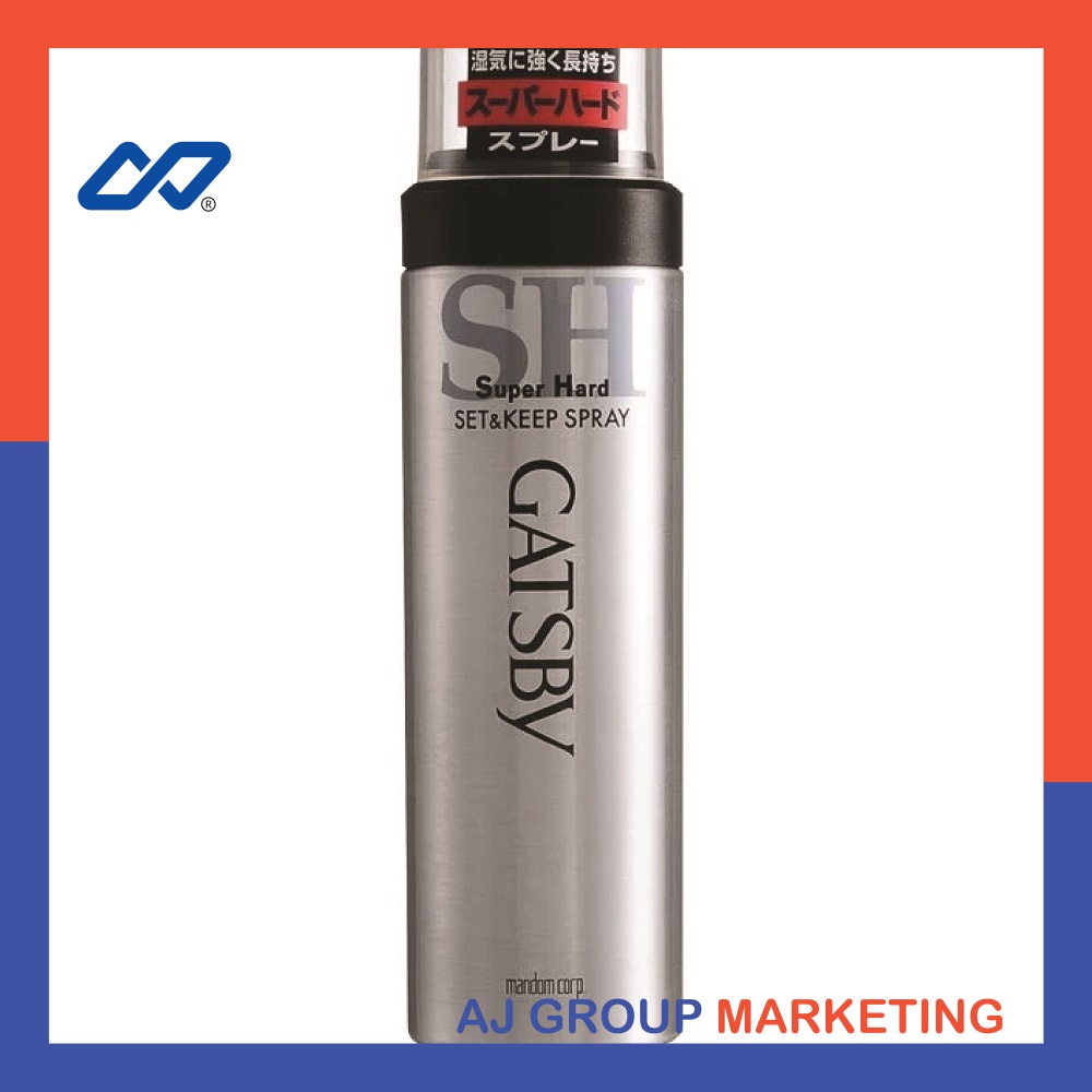 Gatsby Set & Keep Spray Super Hard (180g) | Shopee Malaysia