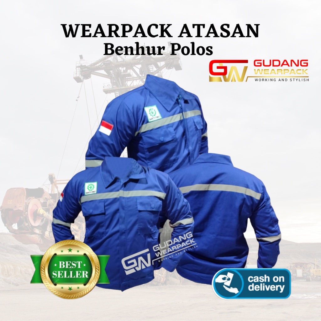 Plain Color Project Uniform Work Wear | Shopee Malaysia