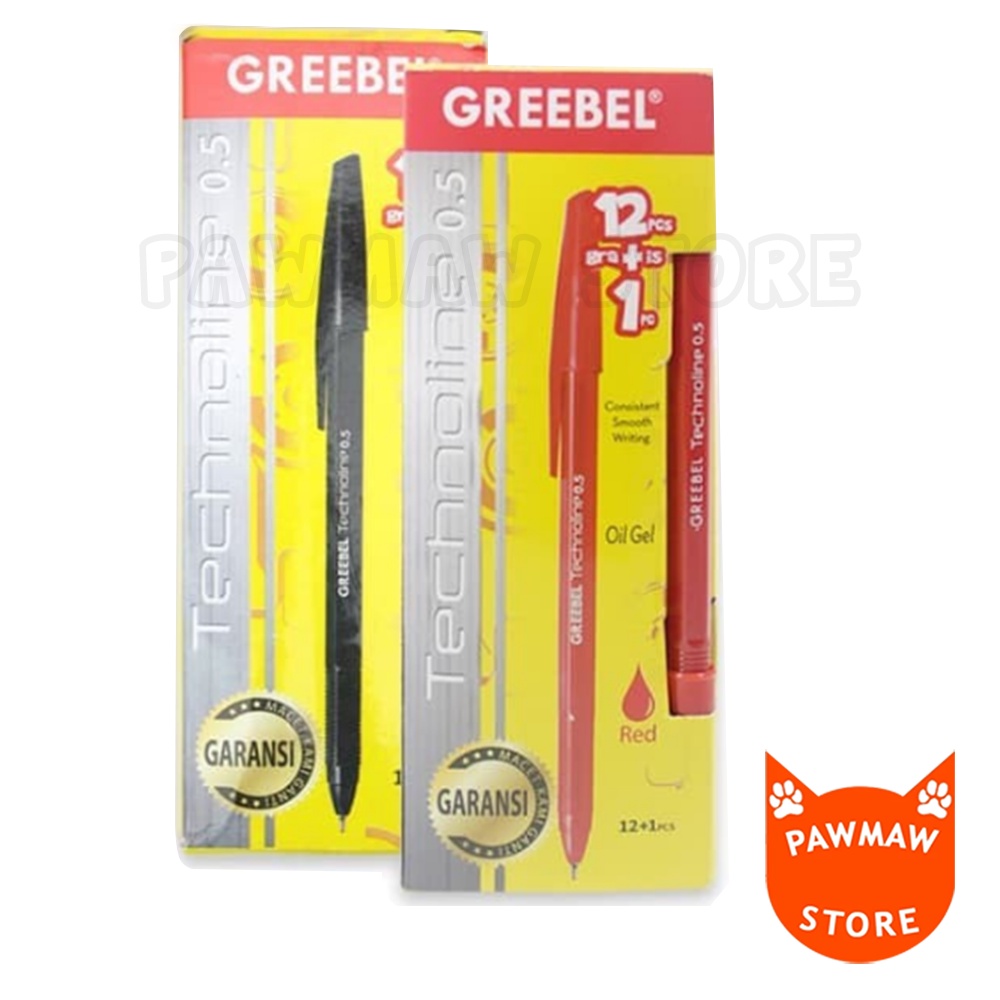 Greebel Pens PACK of 12 Free 1 (PACK) | Shopee Malaysia