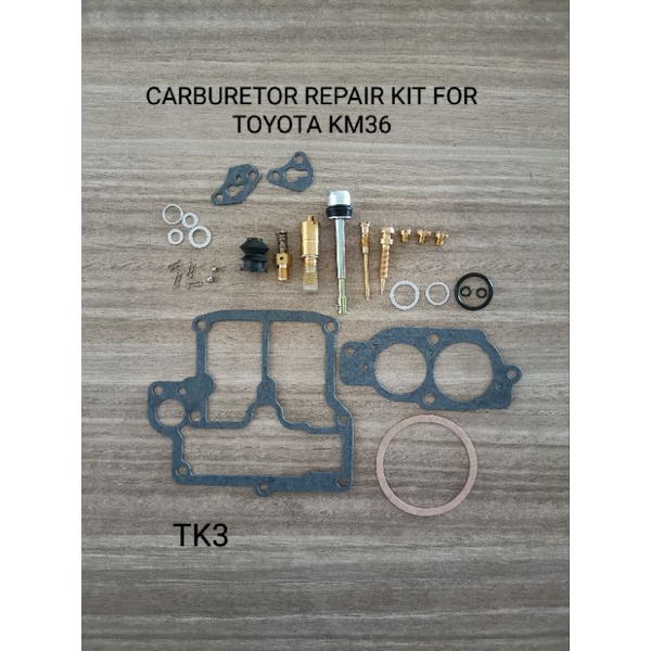 CARBURETOR REPAIR KIT FOR TOYOTA KM36 | Shopee Malaysia