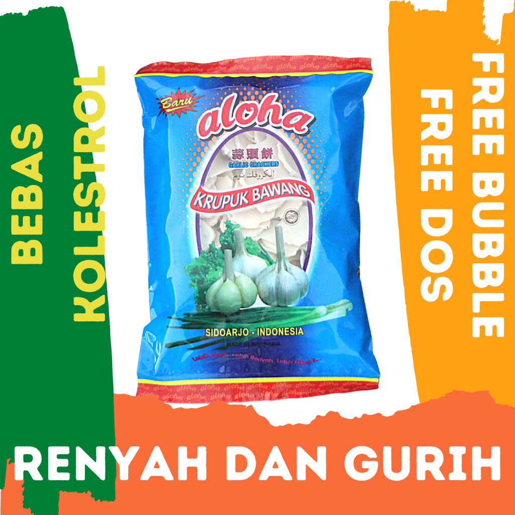 Aloha Raw Onion Crackers 250g | Shopee Malaysia
