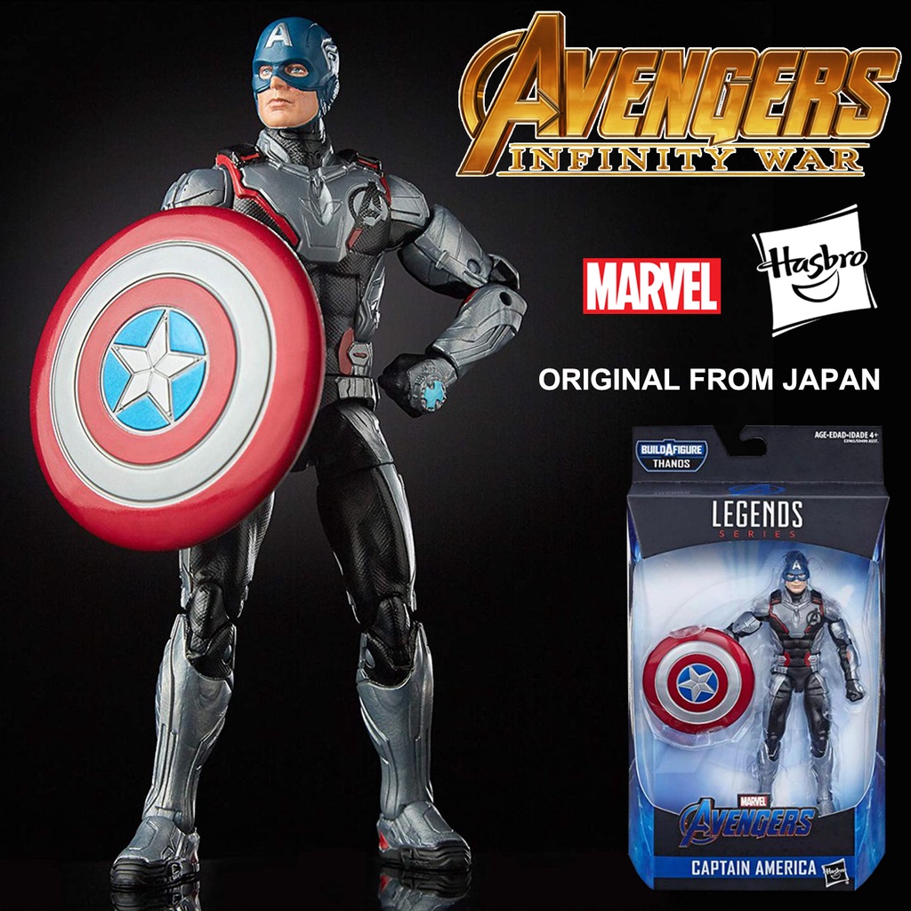 Hasbro Legends Marvel Avengers Endgame Warts Captain America Action ...