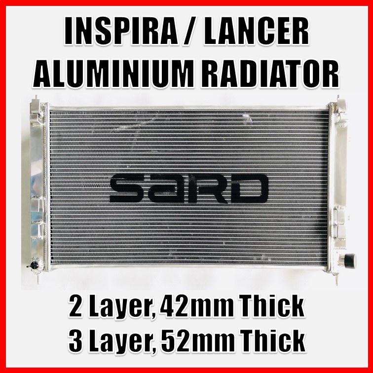 Proton Inspira 2.0 Lancer GT SARD Aluminium Radiator | Shopee Malaysia