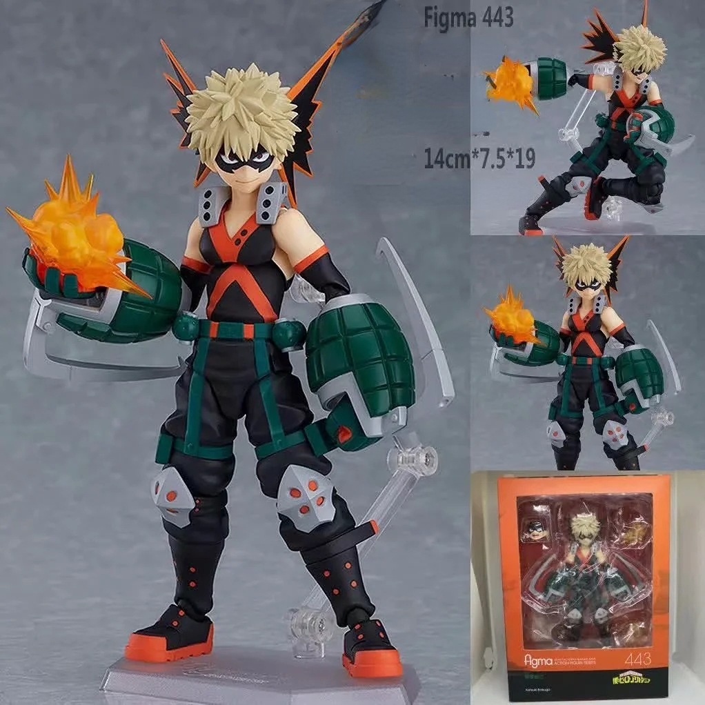 My Hero Academia Figma 443 Bakugou Katsuki 323 Midoriya Izuku Action ...
