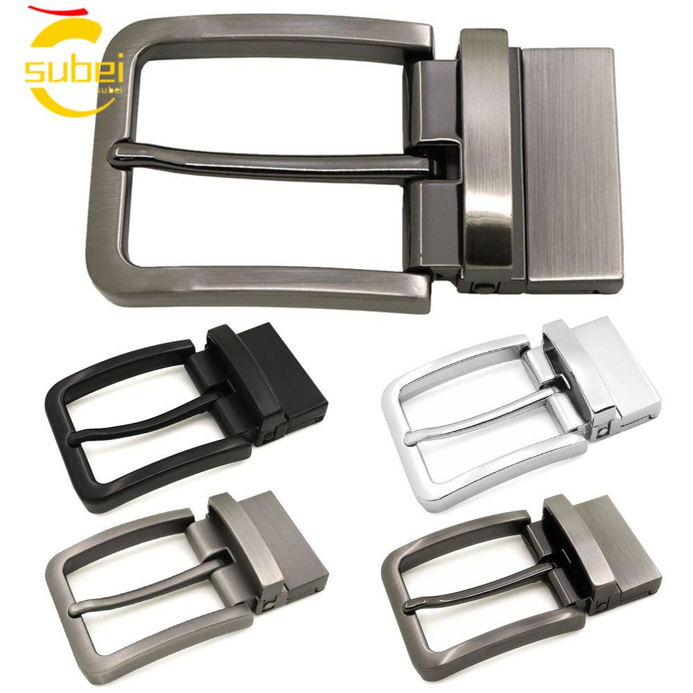 SUBEI1 Classic Belt Buckles Durable Single Prong Replacement 35mm Pin ...