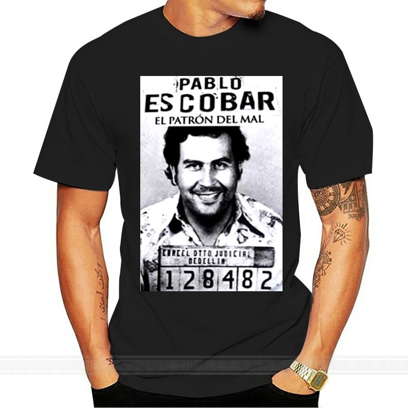 Gangster Pablo Escobar Colombian Drug Weed Mafia Scareface Luciano ...