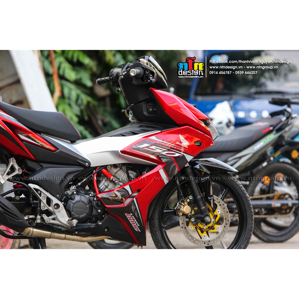 Winner X removable sticker new model 2023 with fancy patterns for red ...