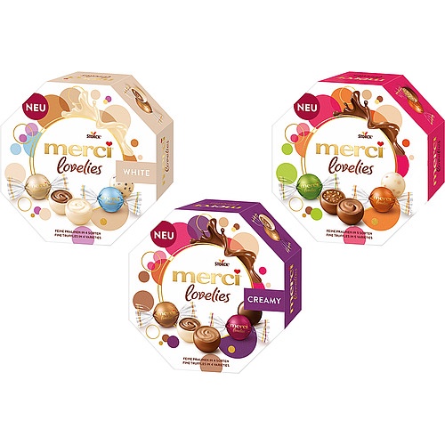 Merci Together 175g / Lovelies Creamy Fine Truffles Chocolate 185g ...