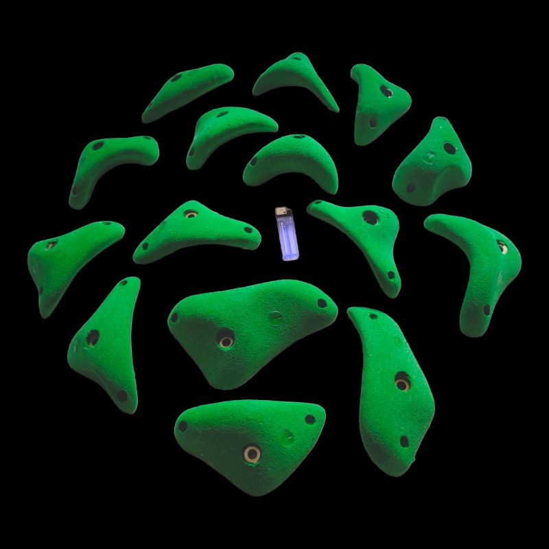 Package of 15pcs Rock Climbing Points Set TRITWOLD Boulder Wall ...