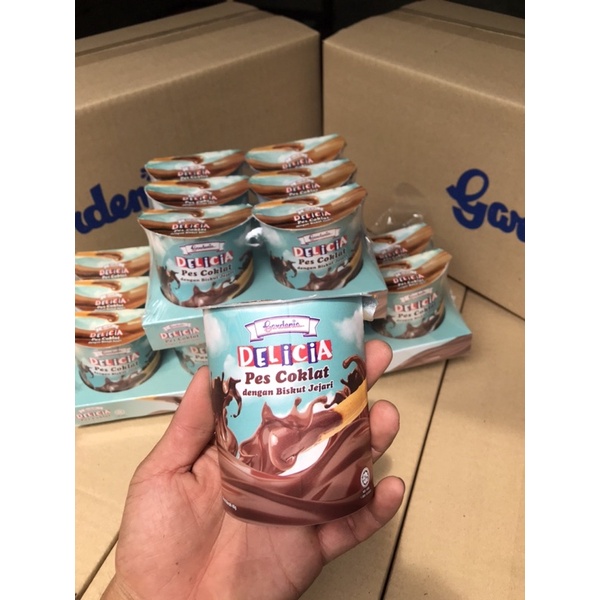 GARDENIA DELICIA pes coklat dan biskut jejari | Shopee Malaysia