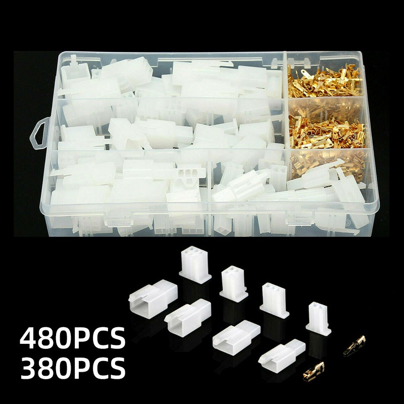 480/380 pcs Automotive Quick connection Electrical wire connector Male ...